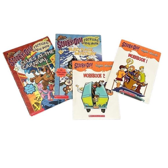 scooby doo | Accents | Scooby Doopreschool Sight Words Books | Poshmark